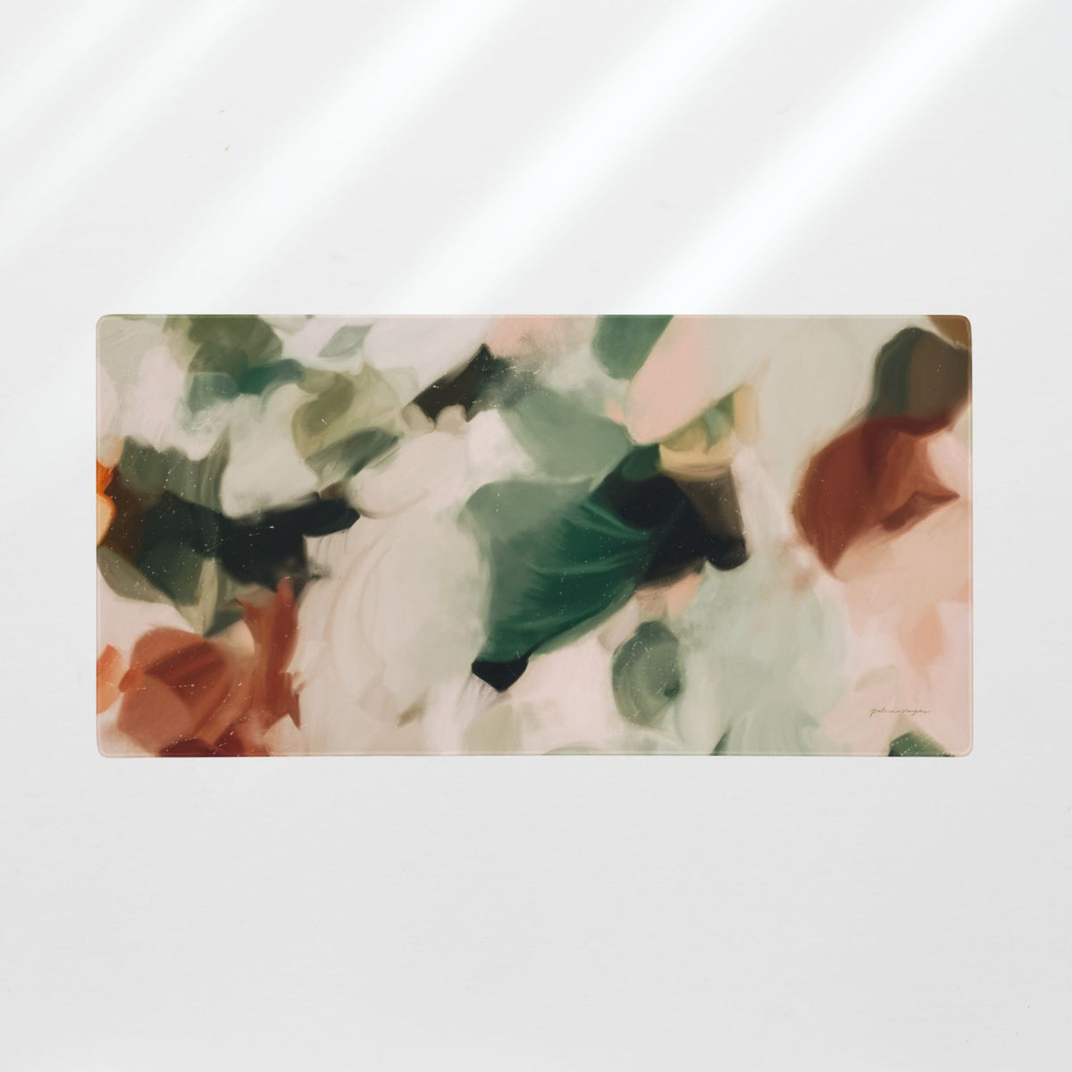 Dionne - Desk Mat, Colorful Desk Pad, Large Desk Blotter 36"x18"