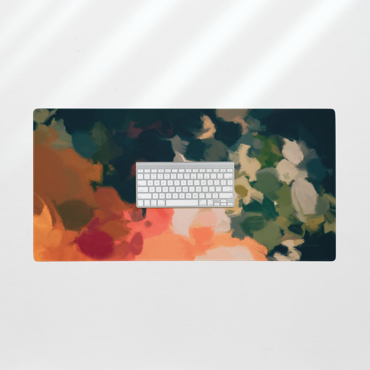 Ria - Desk Mat, Colorful Desk Pad, Large Desk Blotter 36"x18"